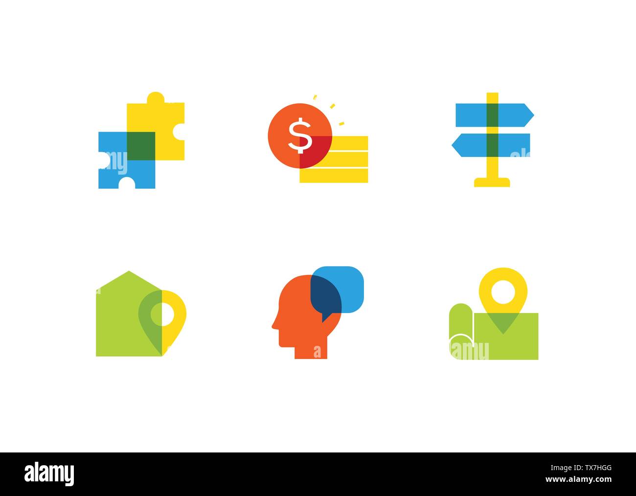 Financial road map Stock Vector Images - Alamy