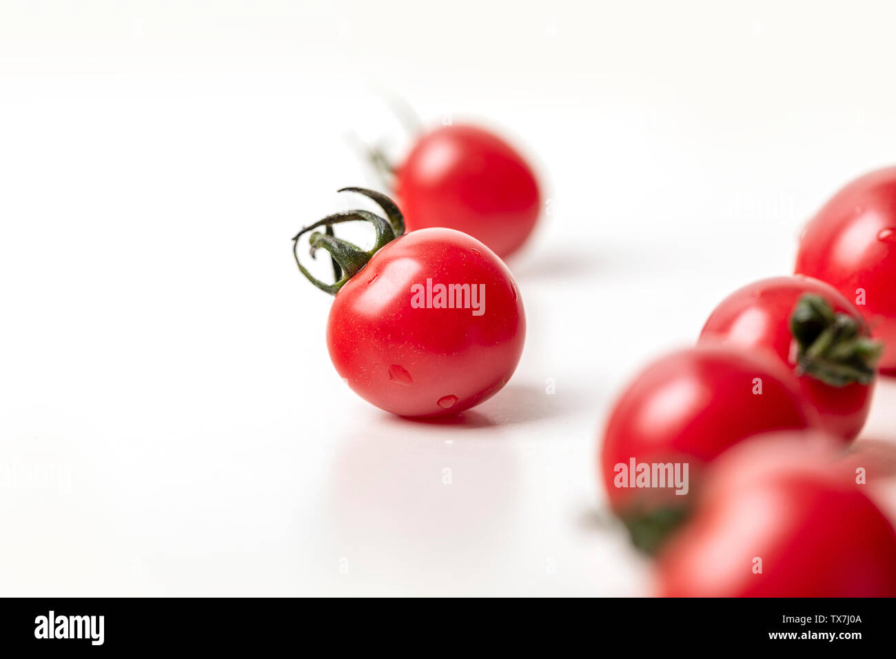 Fresh virgin fruit, little tomatoes Stock Photo - Alamy