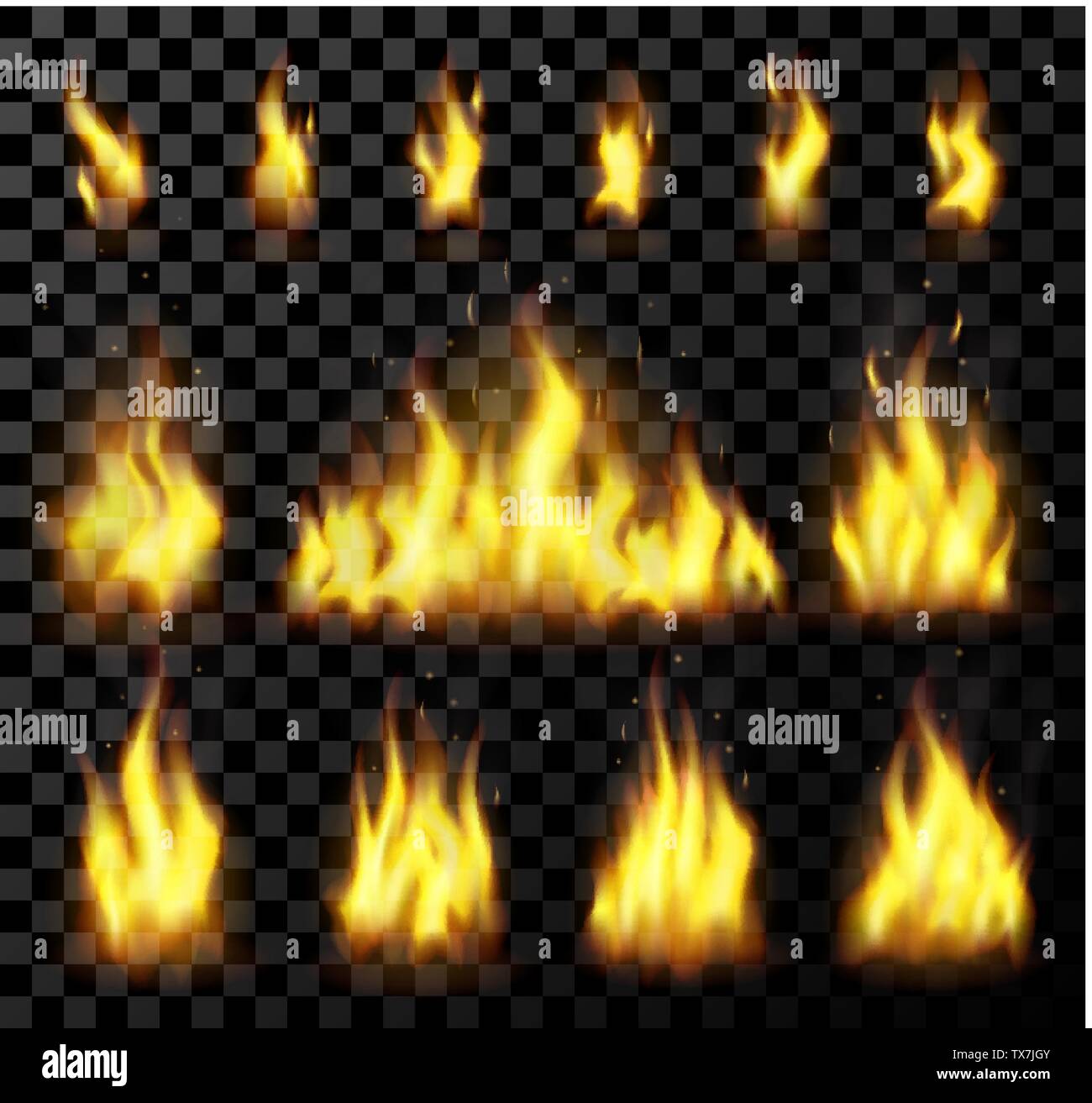 Torch flame realistic fire realistic hi-res stock photography and ...