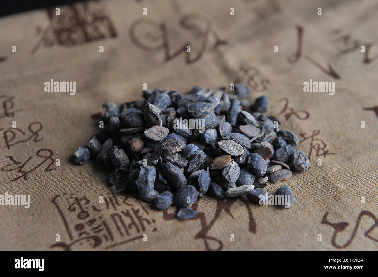 Traditional Chinese medicine light tempeh Stock Photo - Alamy