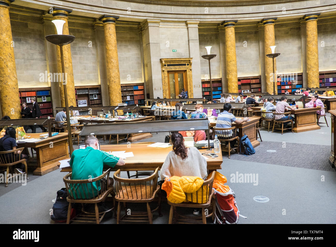 Wolfson Reading Room,Central Library,Manchester Central Library ...