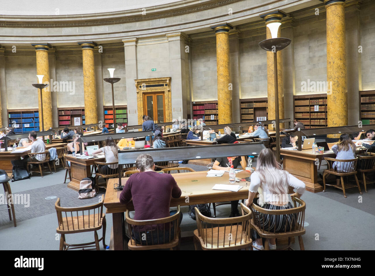 Wolfson Reading Room,Central Library,Manchester Central Library ...