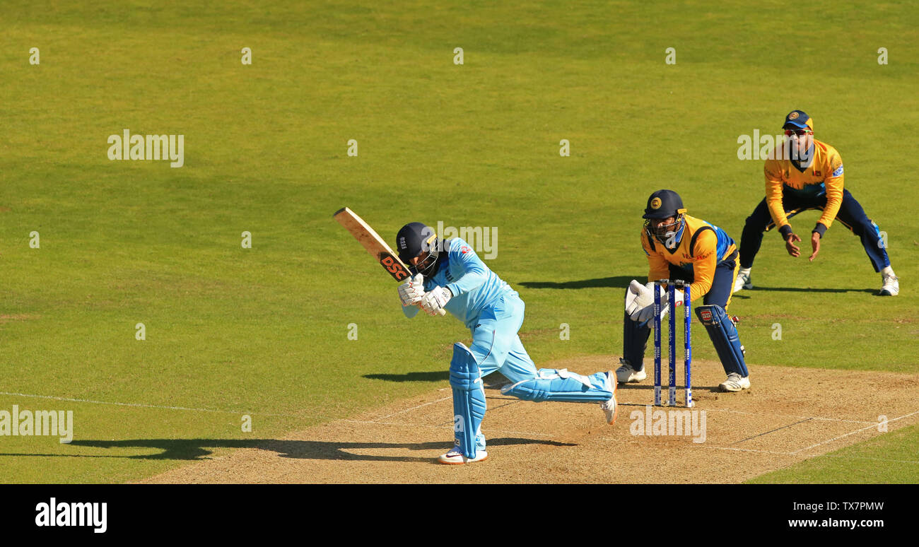 LEEDS, ENGLAND. 21 JUNE 2019: The England v Sri Lanka, ICC Cricket ...