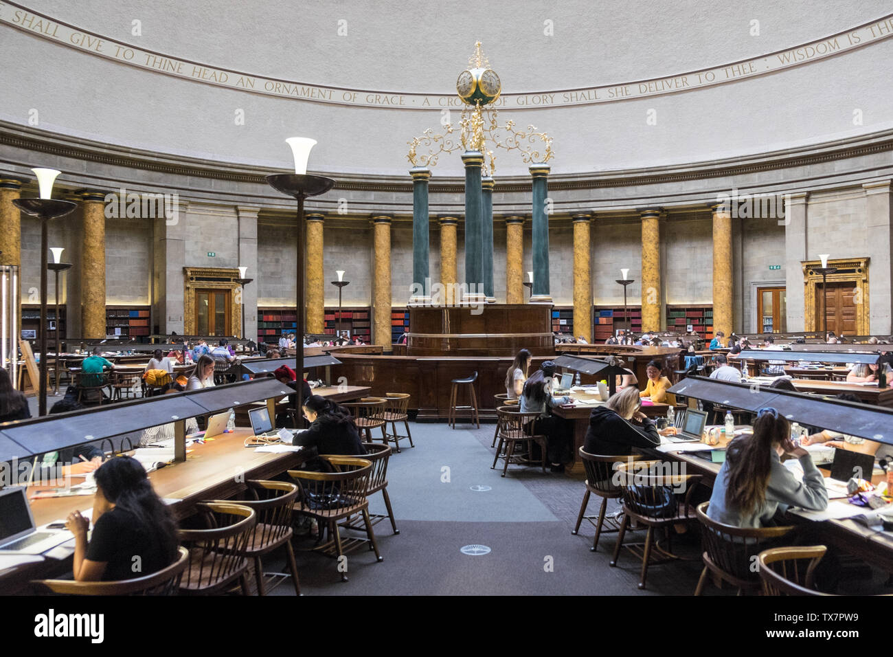 Wolfson Reading Room,Central Library,Manchester Central Library ...