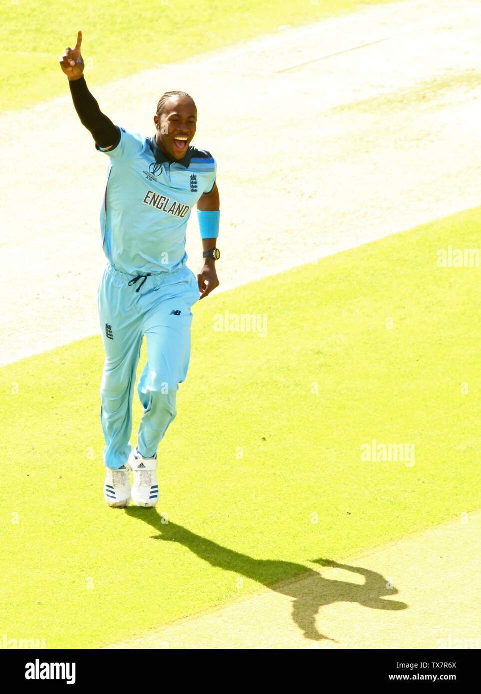 LEEDS, ENGLAND. 21 JUNE 2019: The England v Sri Lanka, ICC Cricket ...