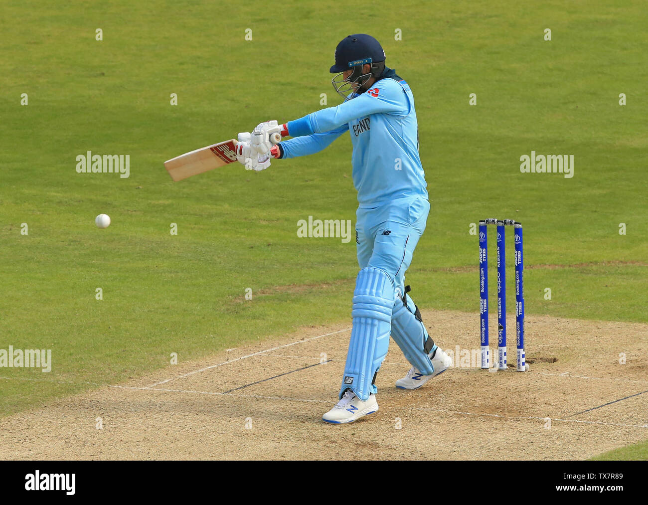 LEEDS, ENGLAND. 21 JUNE 2019: The England v Sri Lanka, ICC Cricket ...