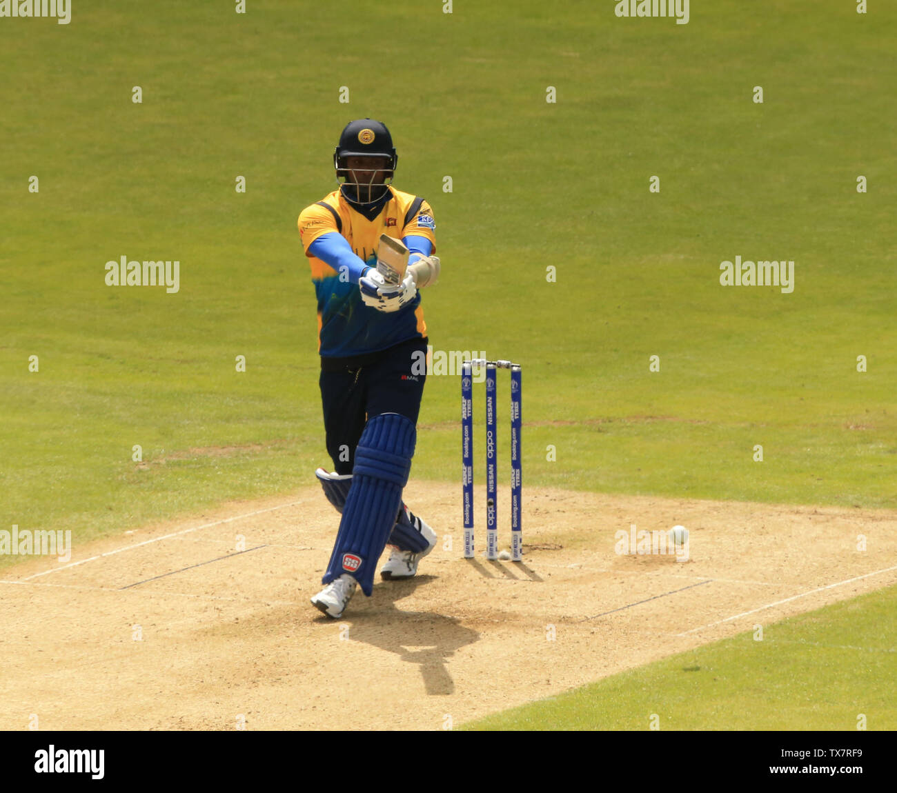LEEDS, ENGLAND. 21 JUNE 2019: The England v Sri Lanka, ICC Cricket ...