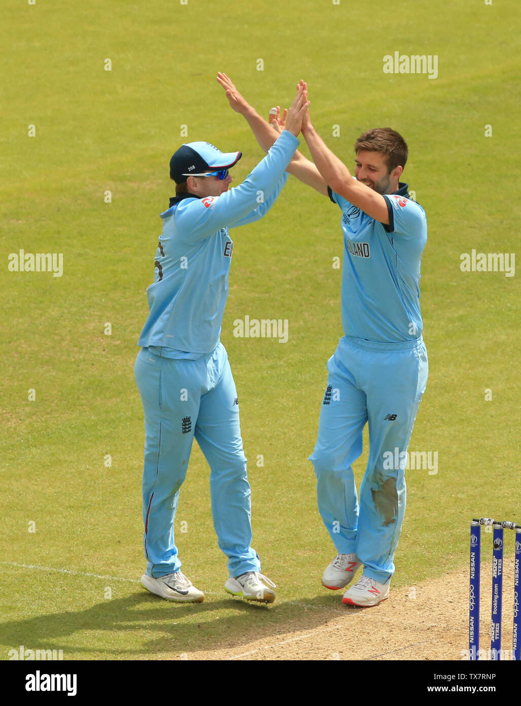 LEEDS, ENGLAND. 21 JUNE 2019: The England v Sri Lanka, ICC Cricket ...