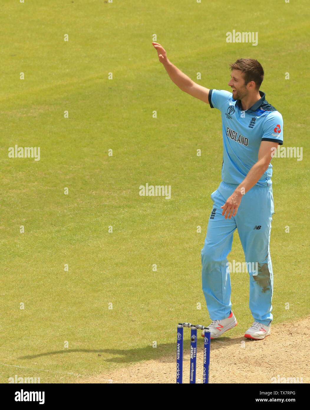 LEEDS, ENGLAND. 21 JUNE 2019: The England v Sri Lanka, ICC Cricket ...