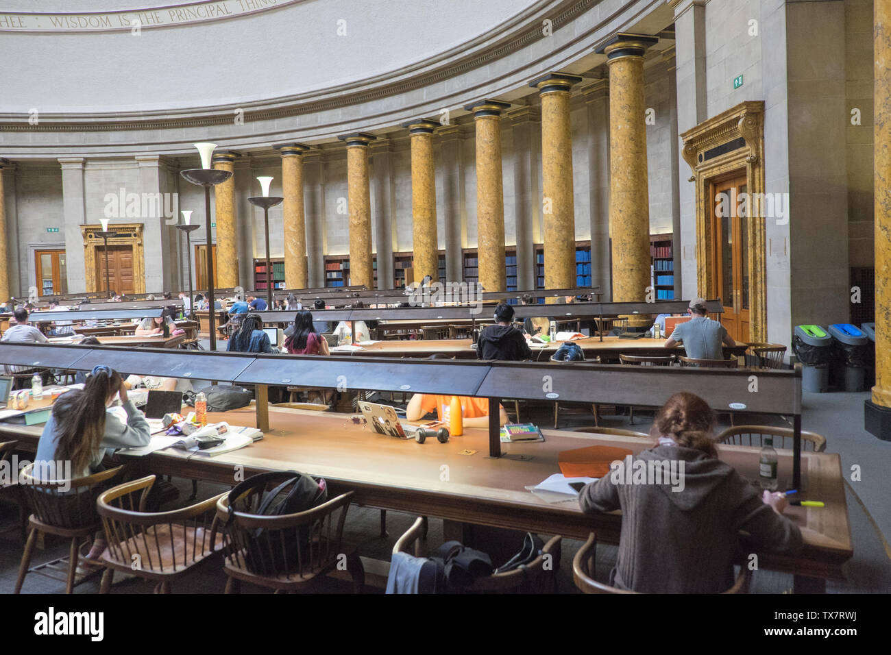 Wolfson Reading Room,Central Library,Manchester Central Library ...