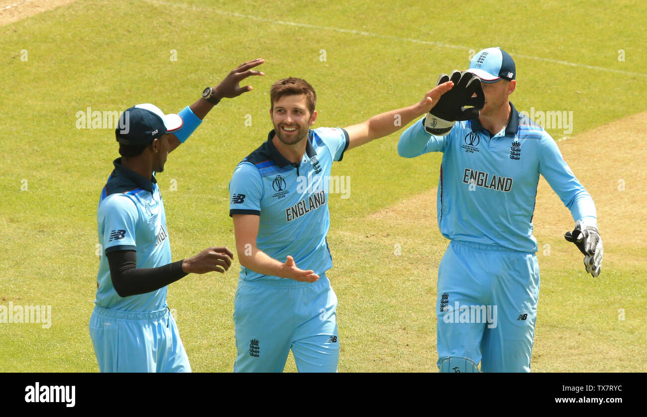 LEEDS, ENGLAND. 21 JUNE 2019: The England v Sri Lanka, ICC Cricket ...