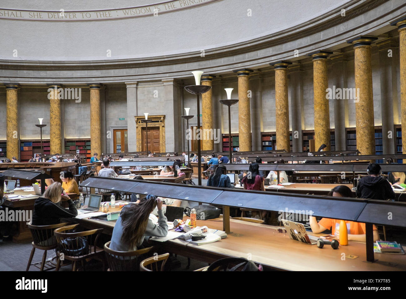 Wolfson Reading Room,Central Library,Manchester Central Library ...
