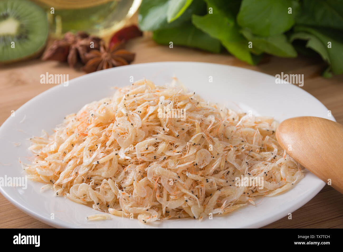 Shrimp skin is a kind of ingredient, mainly made from hairy shrimp ...