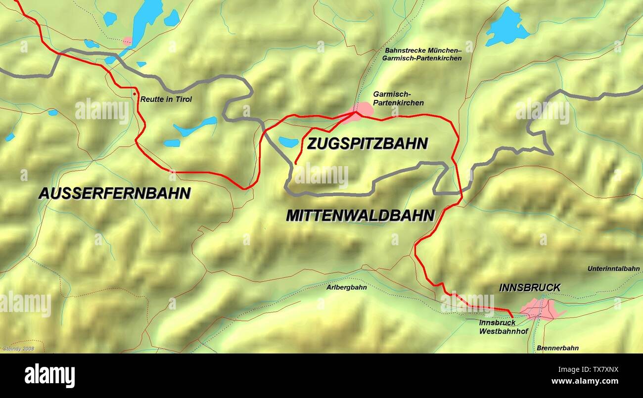 Mittenwaldbahn hi-res stock photography and images - Alamy