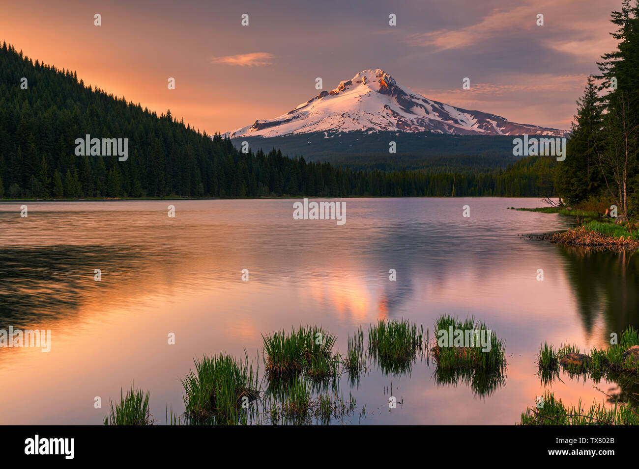 Breathtaking sunset view from mount hi-res stock photography and images ...