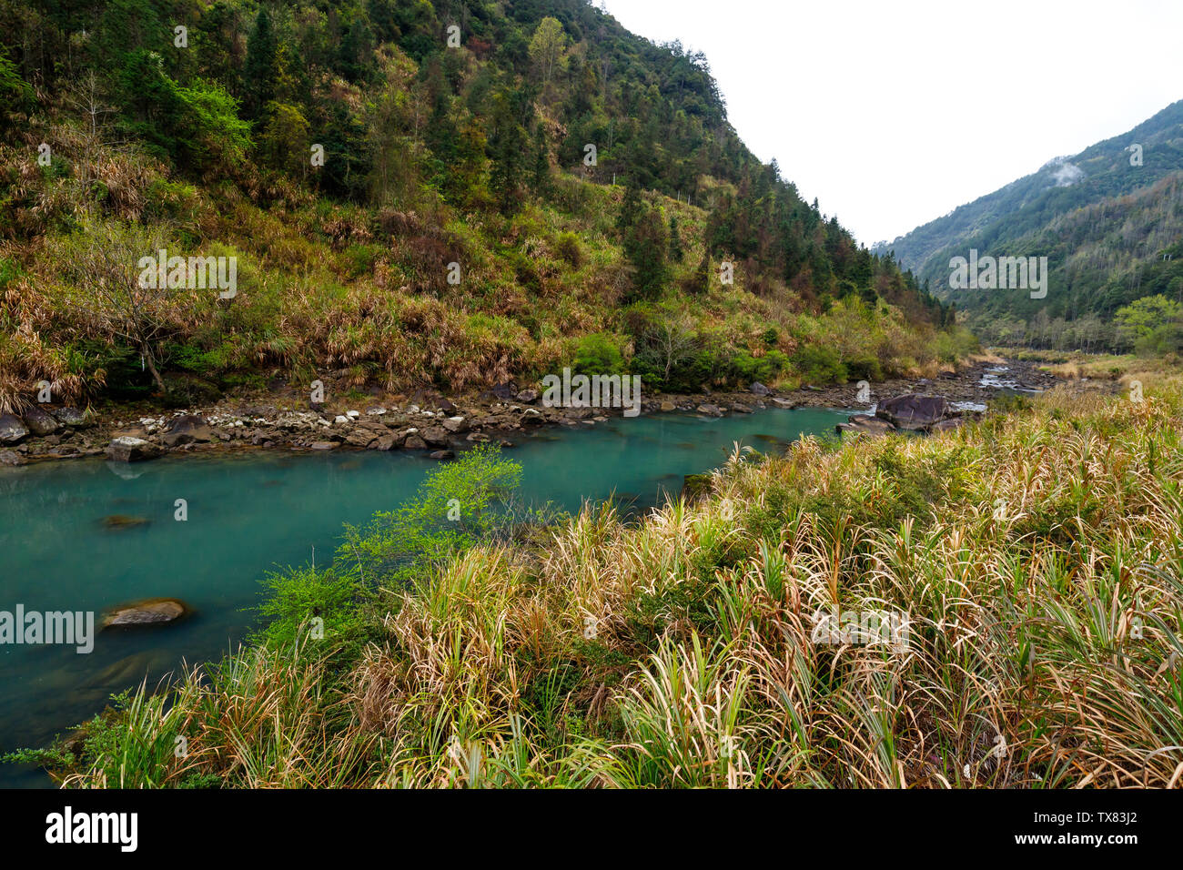 Lishui ancient village Stock Photo - Alamy