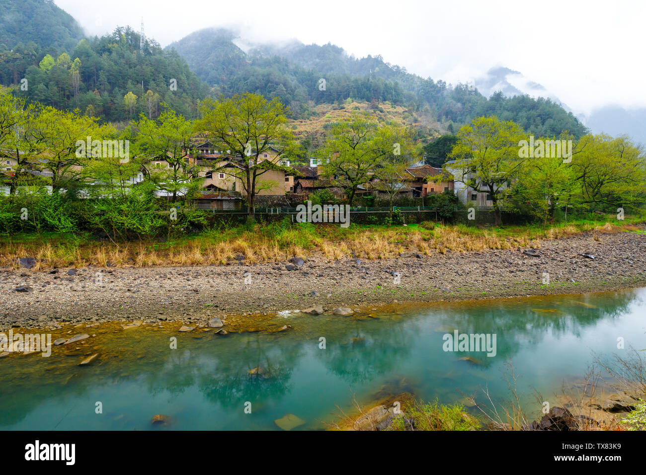 Lishui ancient village hi-res stock photography and images - Alamy