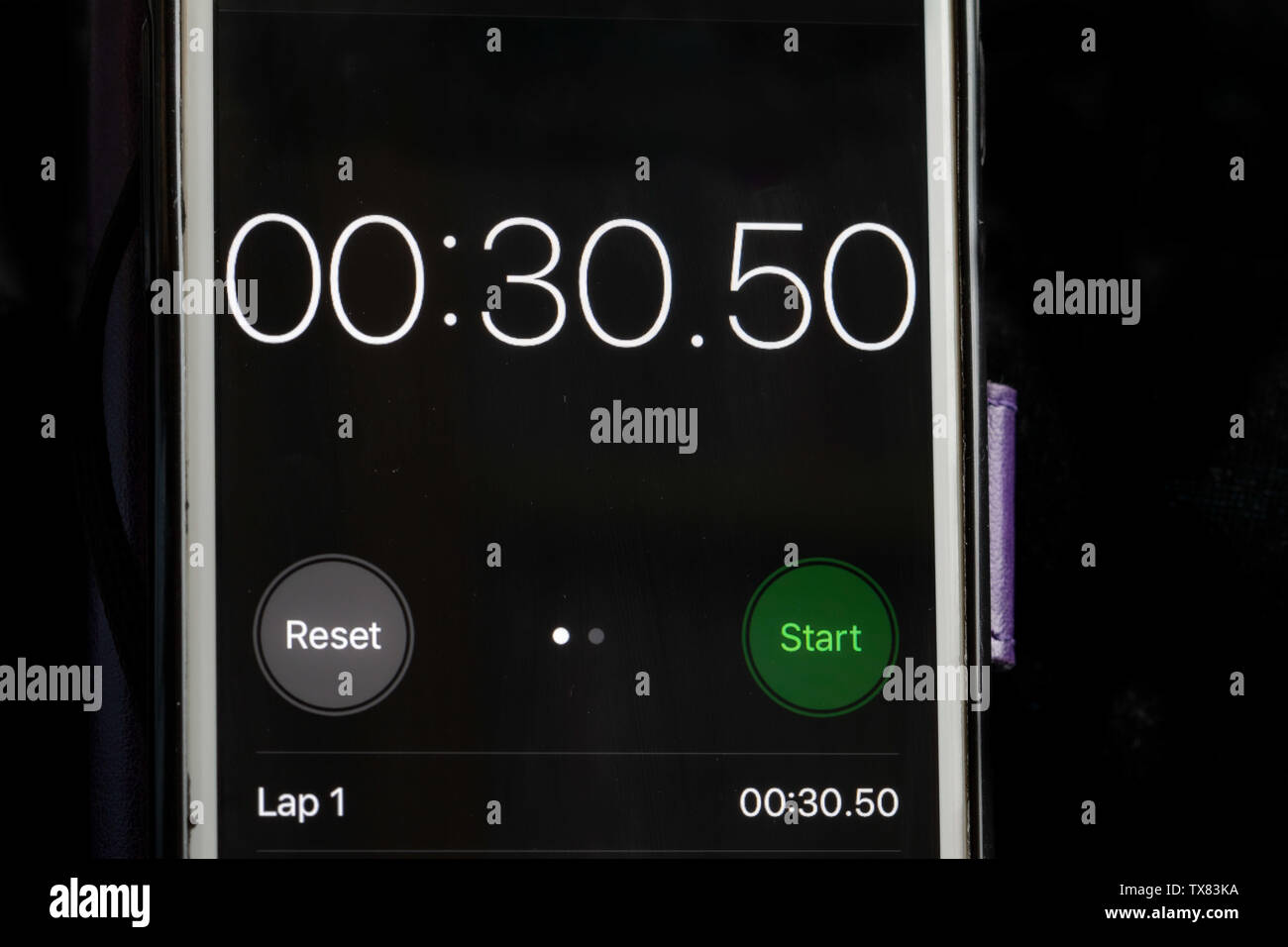 Stop watch digital hi-res stock photography and images - Alamy