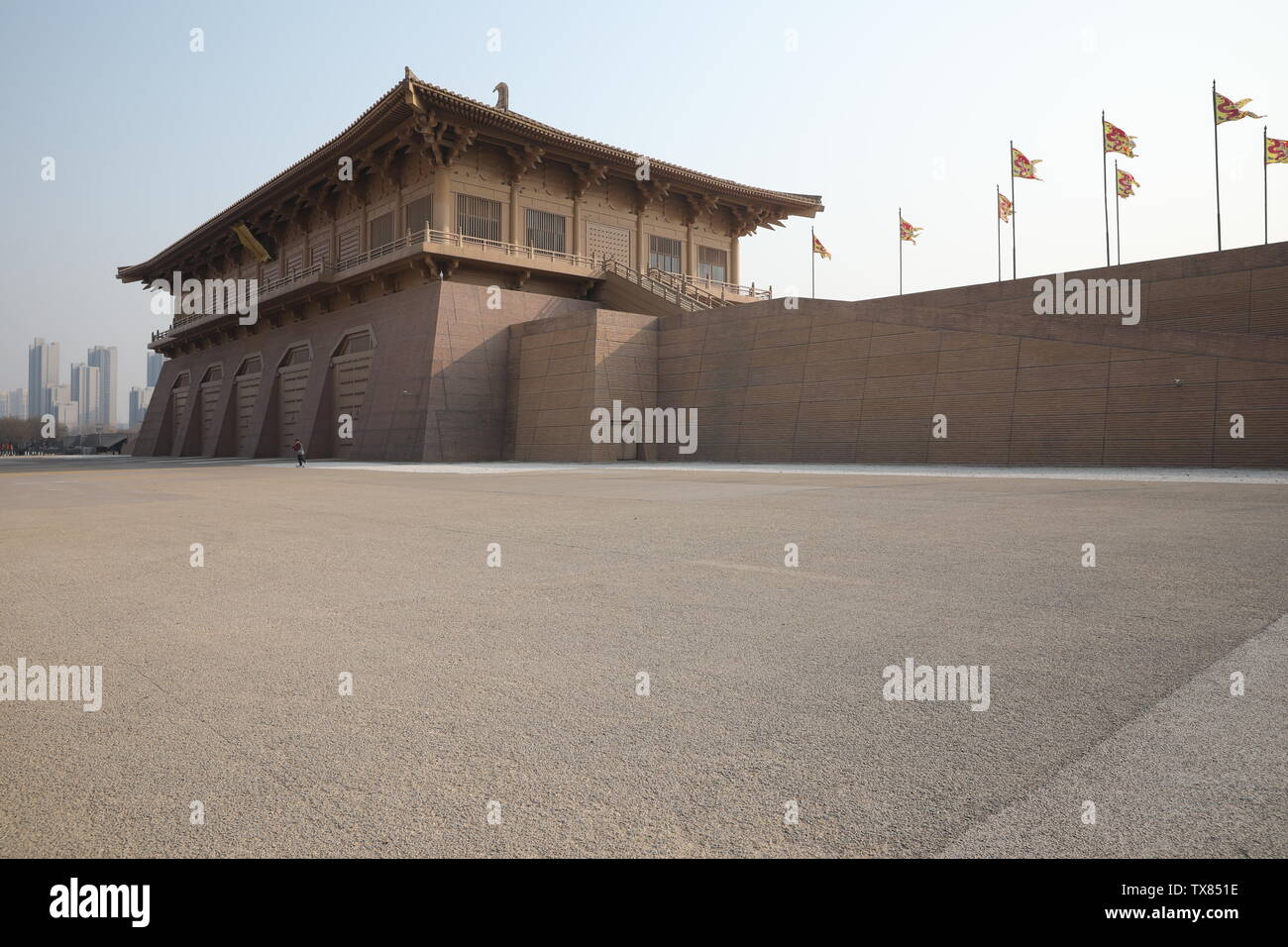 Dan Fengmen, Daming Palace National Site Park, Xi'an Stock Photo - Alamy
