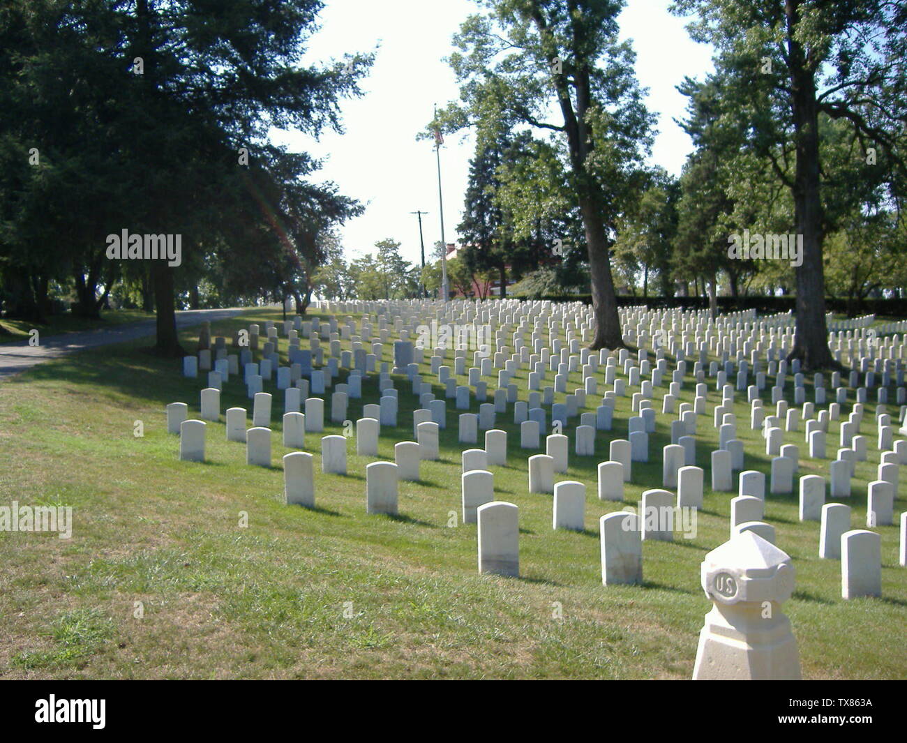 Original national cemetery hi-res stock photography and images - Alamy