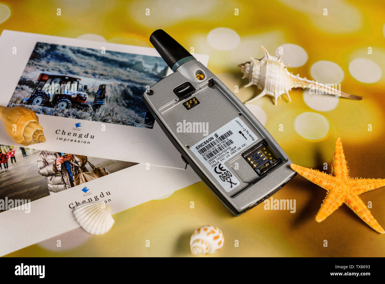 Classic phone Ericsson T28 Stock Photo - Alamy