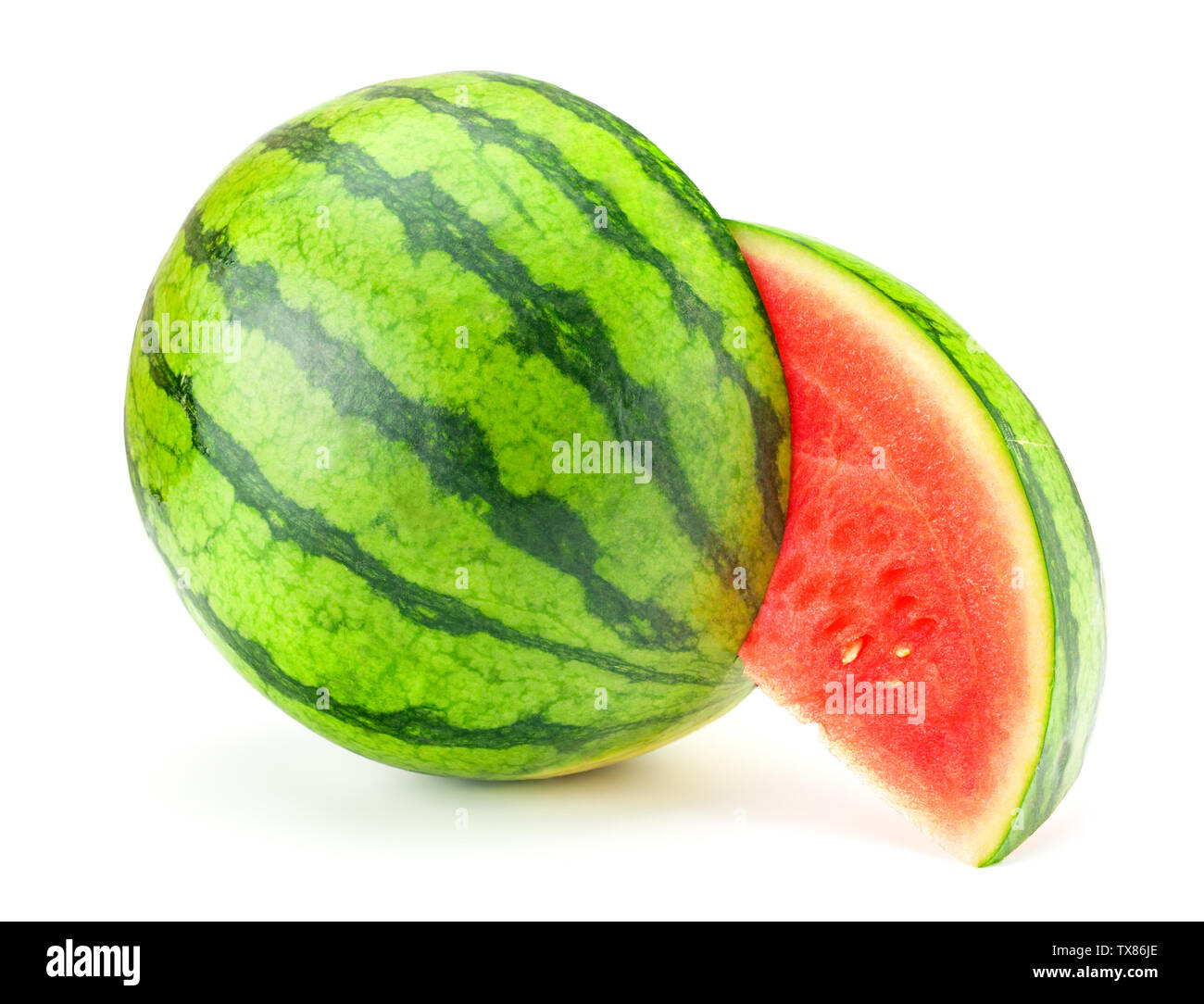 Watermelon isolated on white background Stock Photo - Alamy
