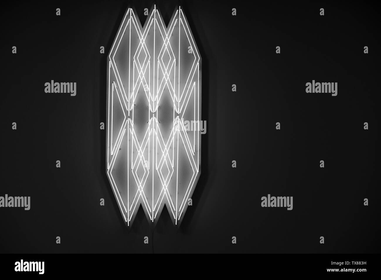 Lighting plastic art Stock Photo - Alamy