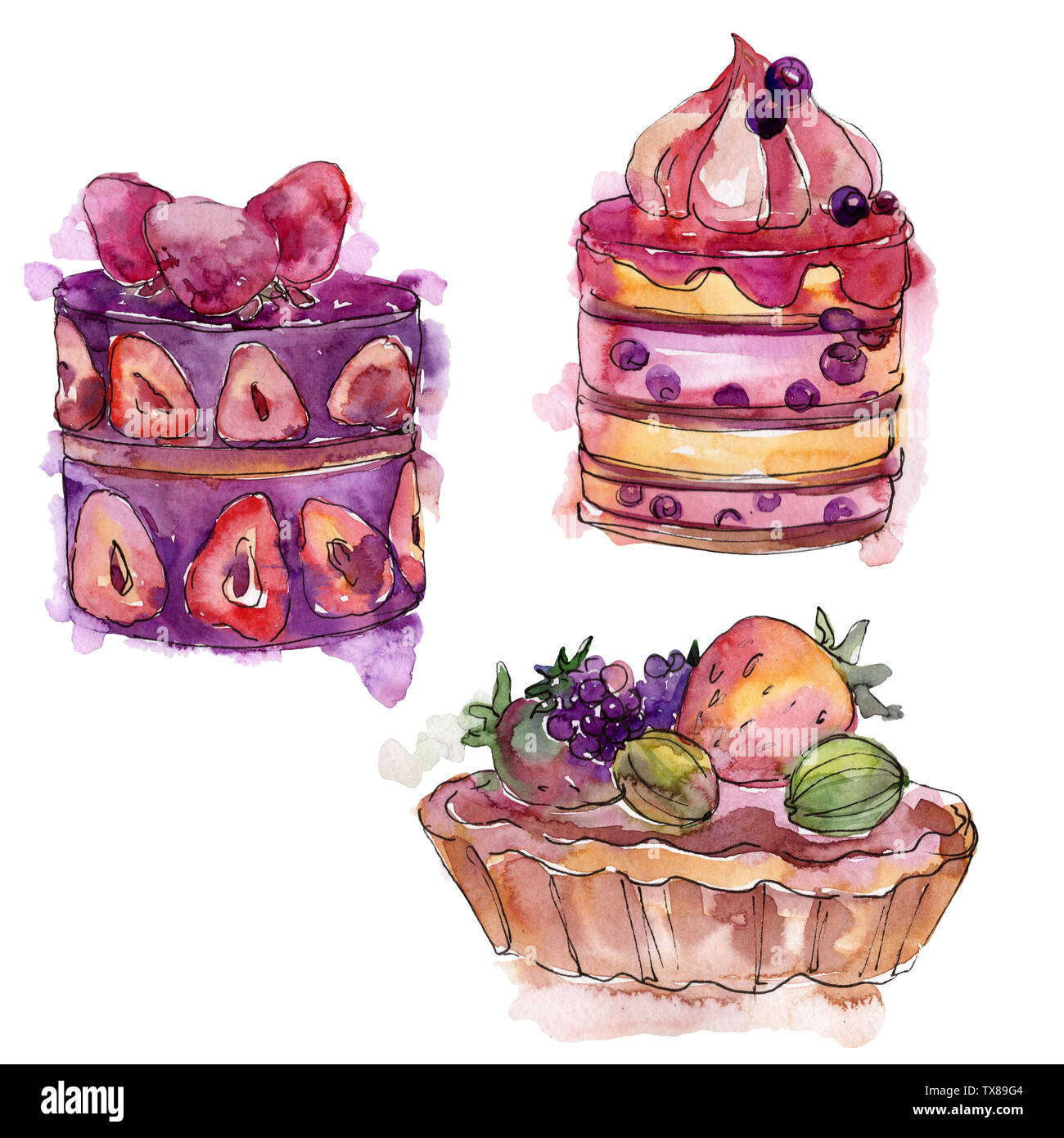 Artist That Draws And Paints Dessert