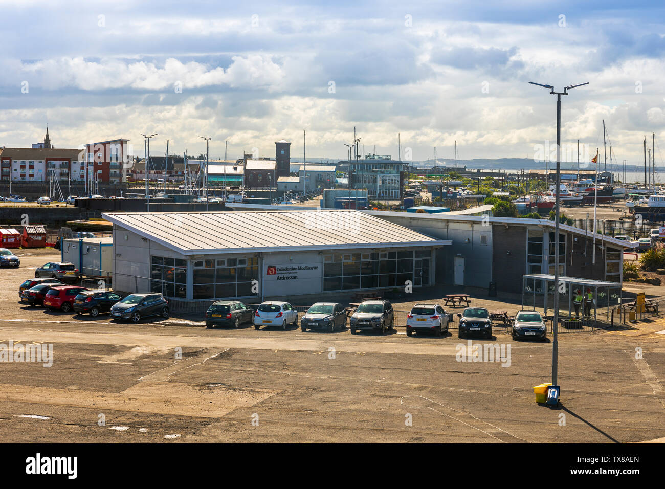 Calmac ferries brodick ferry terminal hi-res stock photography and ...