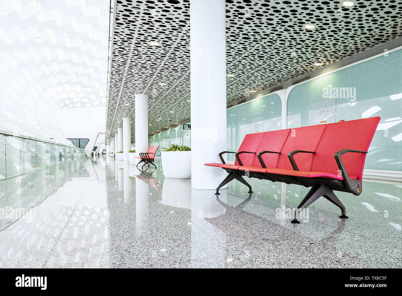 Modern room in the mall Stock Photo - Alamy