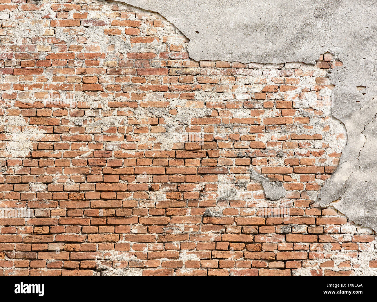 Empty Old Brick Wall Texture, background Stock Photo - Alamy