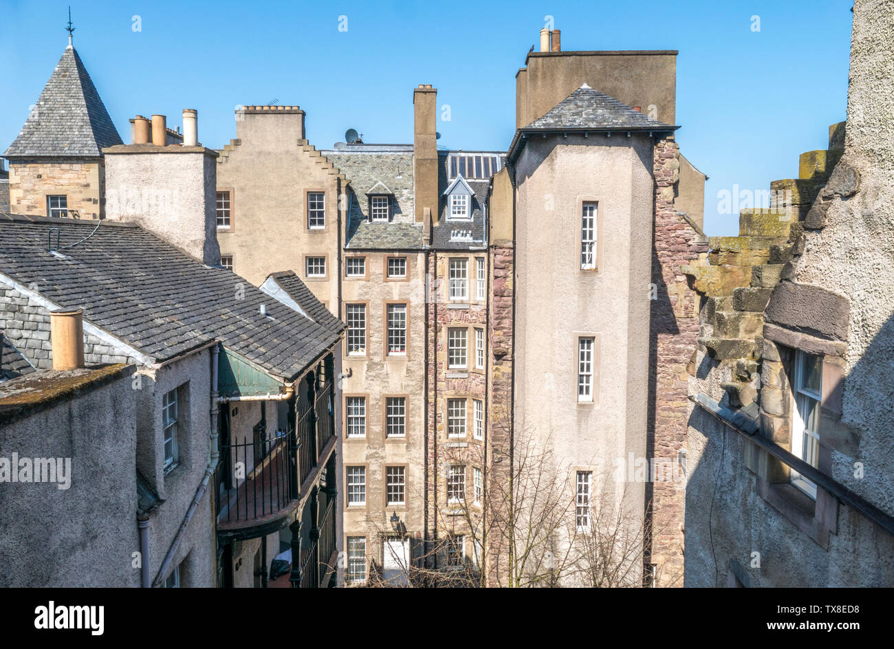 Edinburgh Tenements High Resolution Stock Photography and Images - Alamy