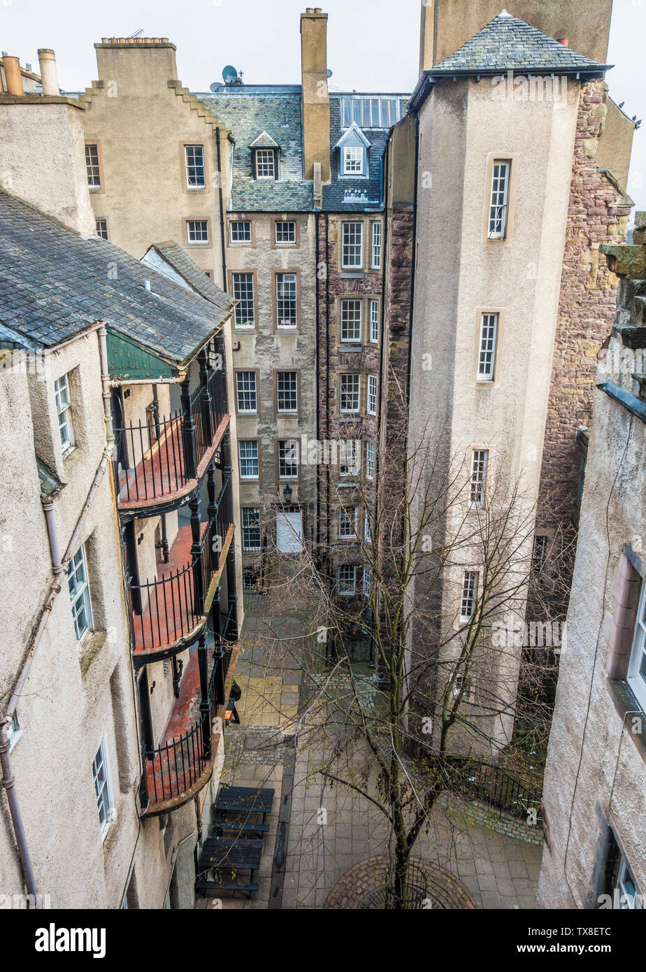 Edinburgh Tenements High Resolution Stock Photography and Images - Alamy