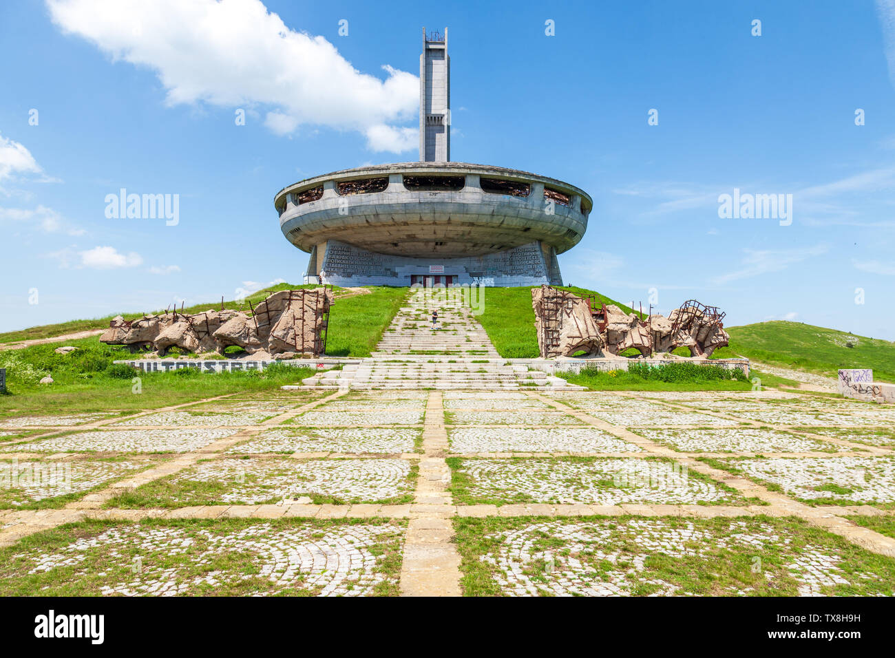 The Monument House of the Bulgarian Communist Party was built on ...