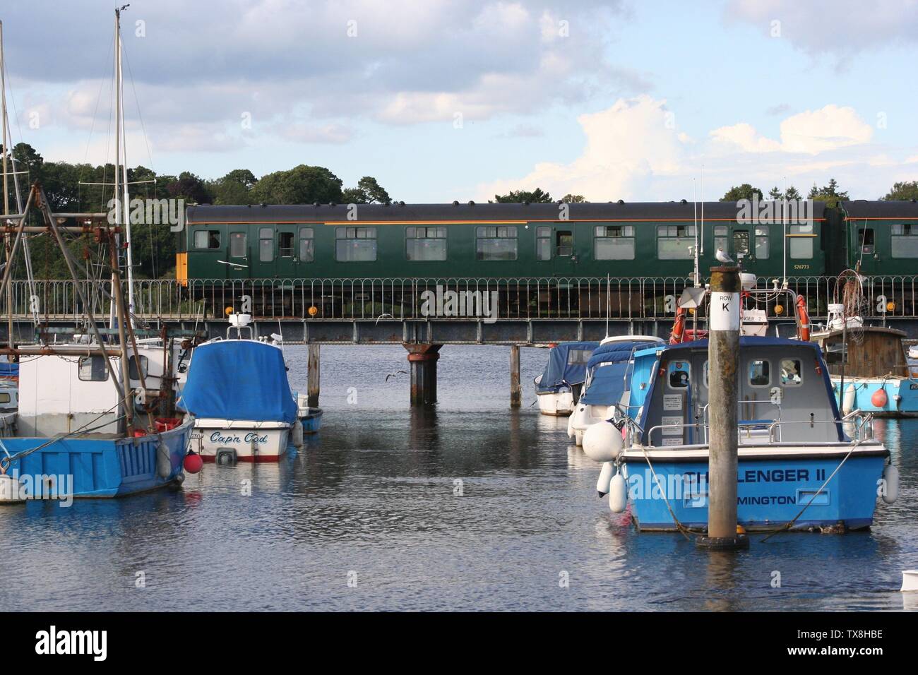 Lymington railway hi-res stock photography and images - Alamy