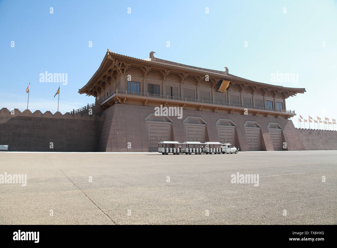 Dan Fengmen, Daming Palace National Site Park, Xi'an Stock Photo - Alamy