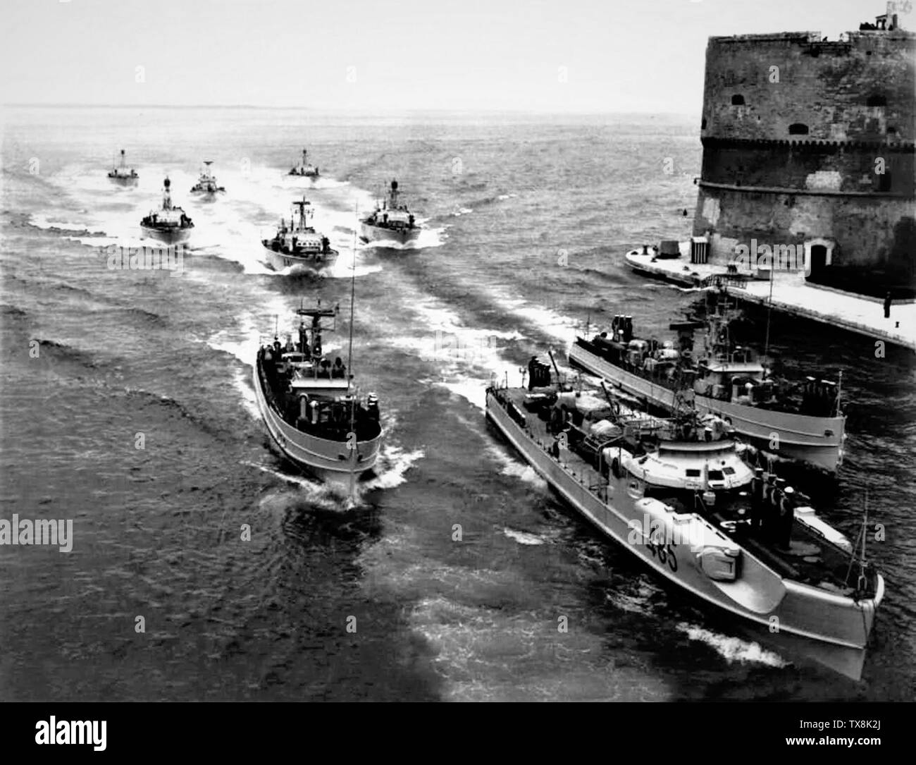 Motor gun boat flotilla hi-res stock photography and images - Alamy