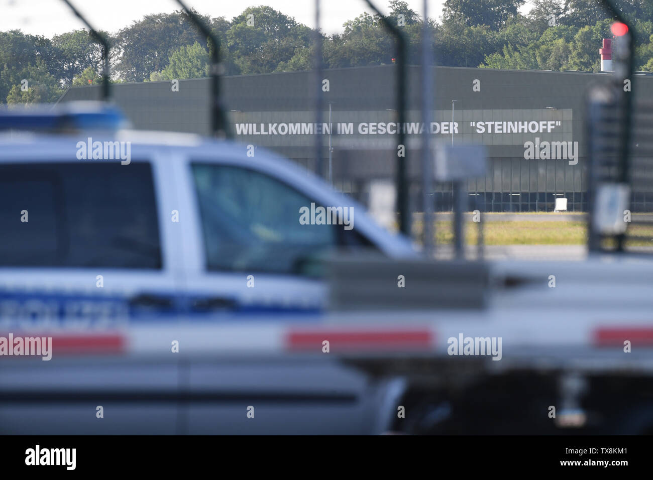 Laage, Germany. 24th June, 2019. In the Tactical Air Force Squadron 73 ...