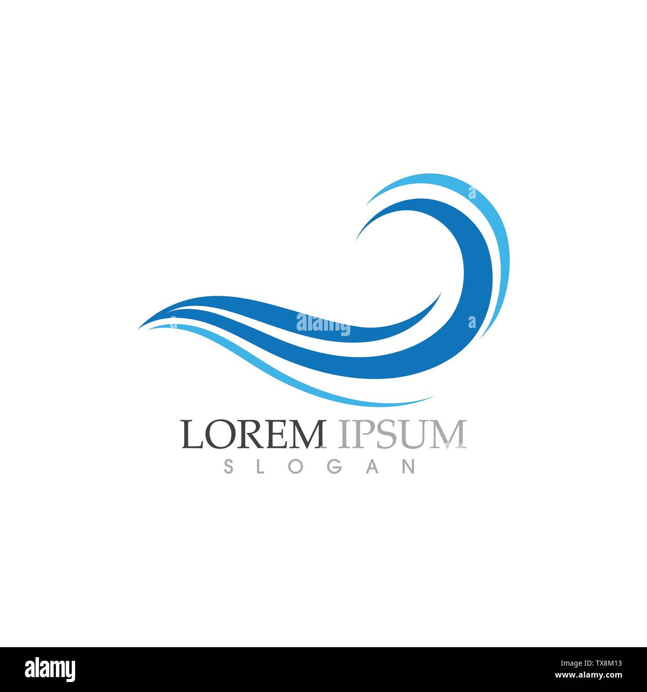 Water Wave symbol and icon Logo Stock Vector Image & Art - Alamy