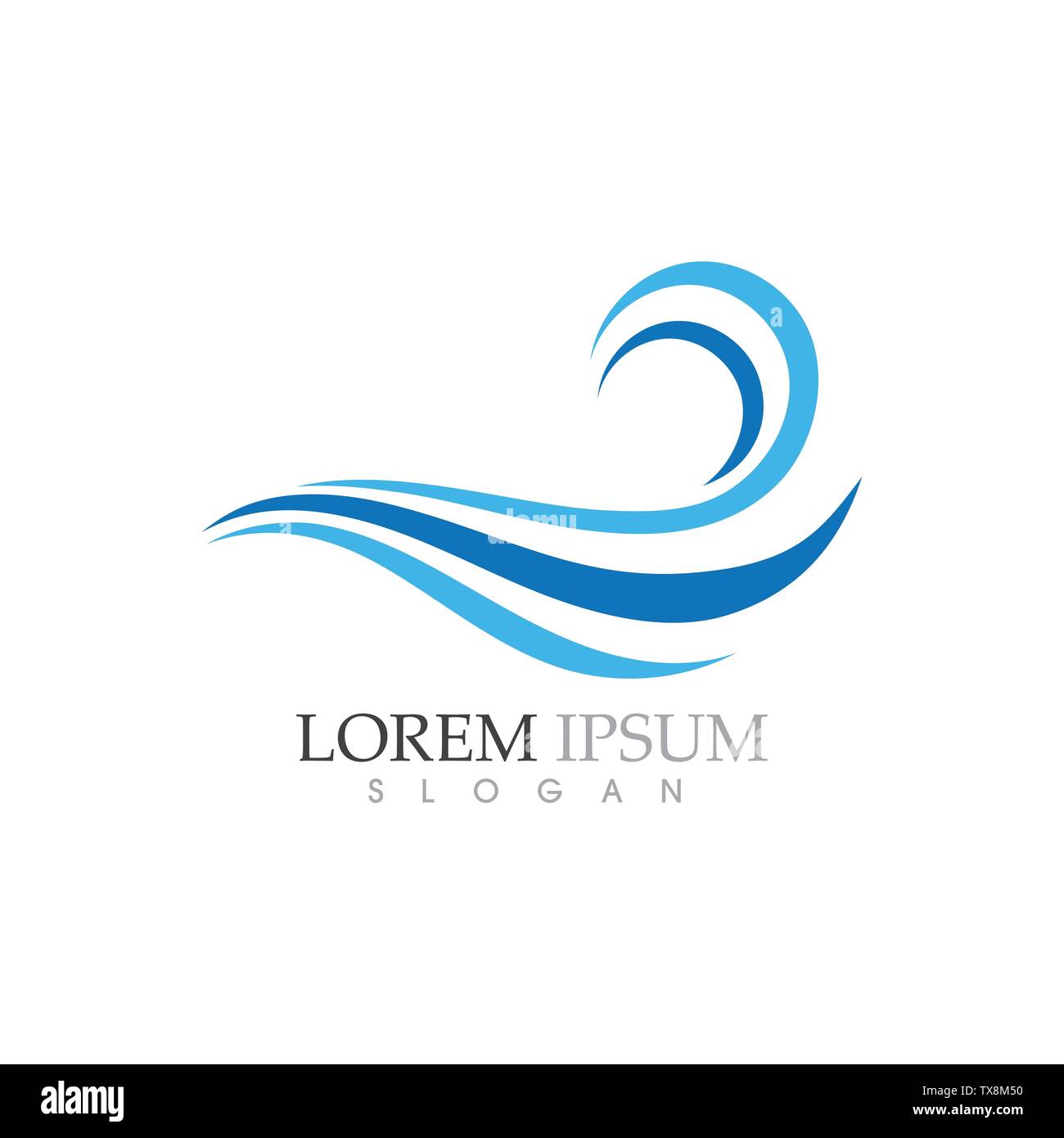 Water Wave symbol and icon Logo Stock Vector Image & Art - Alamy