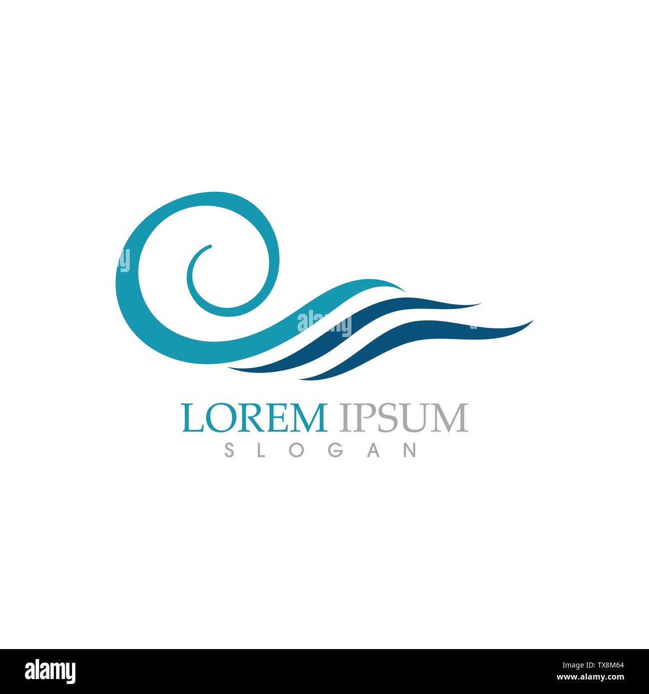 Water Wave symbol and icon Logo Stock Vector Image & Art - Alamy