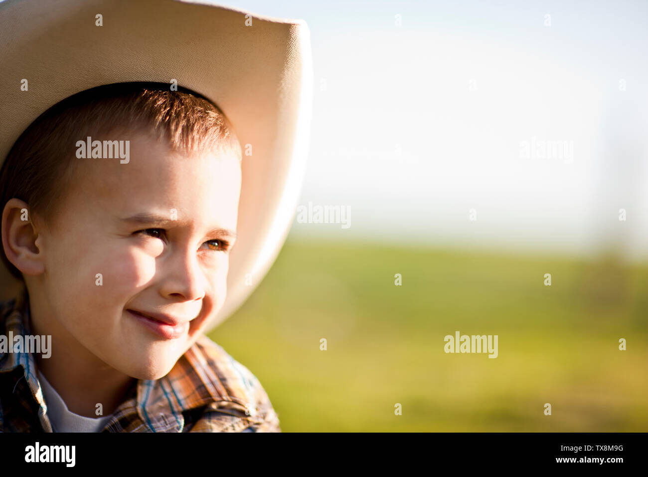 Cowboy boy child male hi-res stock photography and images - Alamy