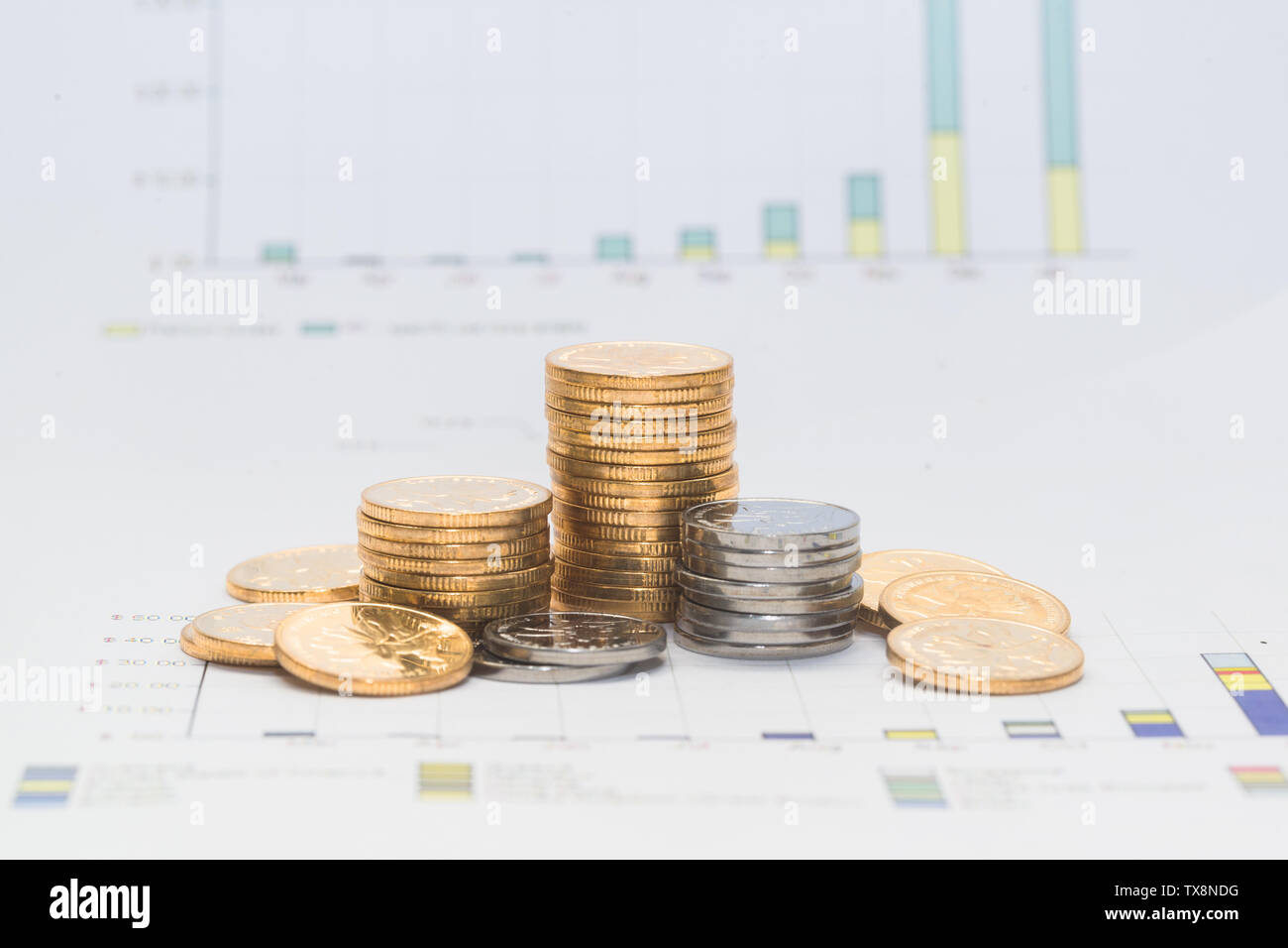 Creative diagram of business accounting concept Stock Photo - Alamy