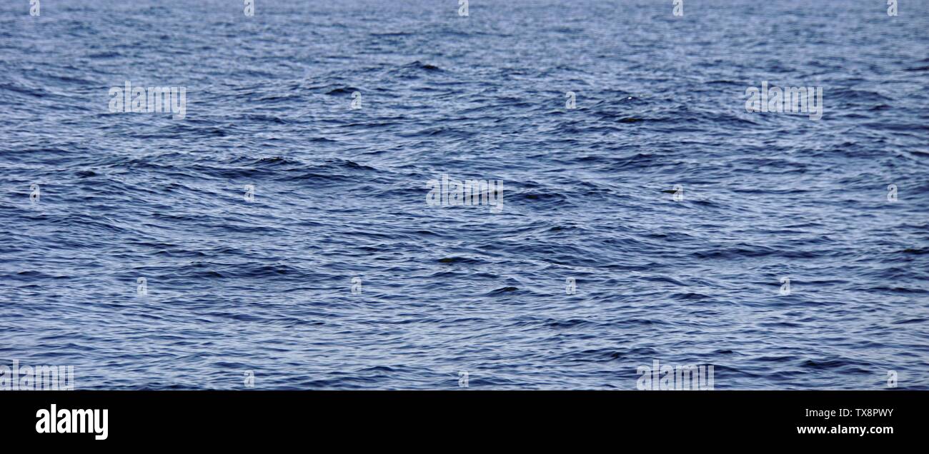 surface of the deep blue atlantic ocean Stock Photo - Alamy