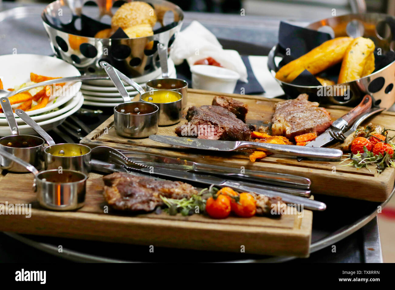 wastage of food, mostly seeing in hotels and party events Stock Photo ...