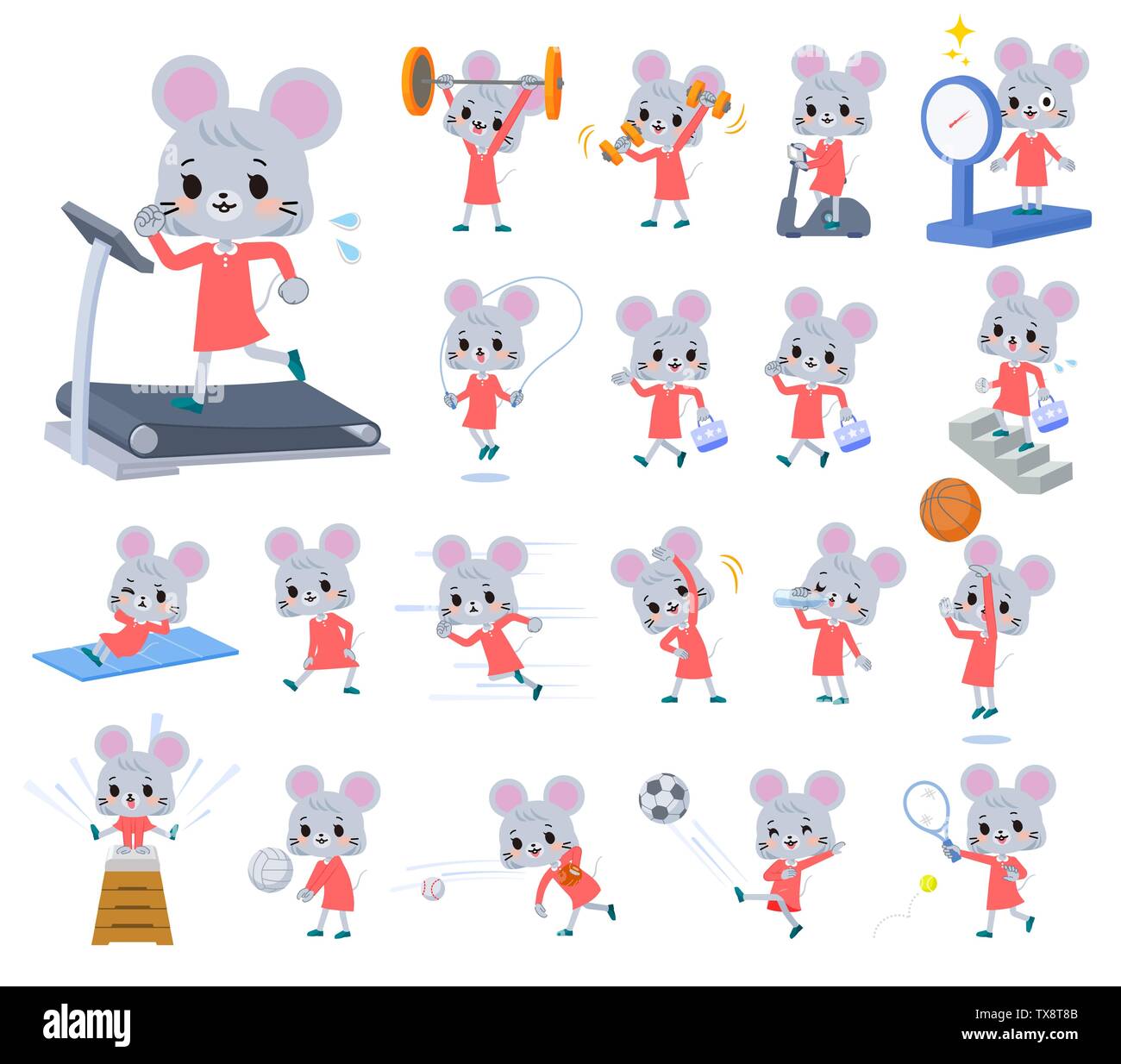 Gym rat Stock Vector Images - Alamy