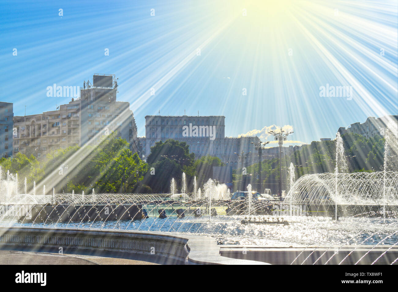 Piata unirii park hi-res stock photography and images - Alamy