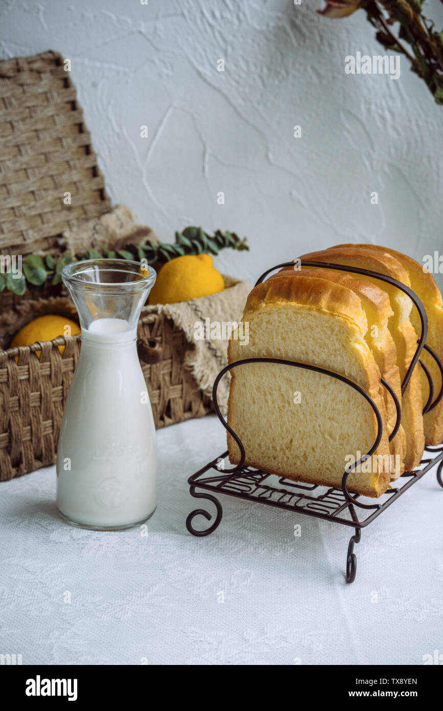 Fresh Western breakfast Stock Photo - Alamy