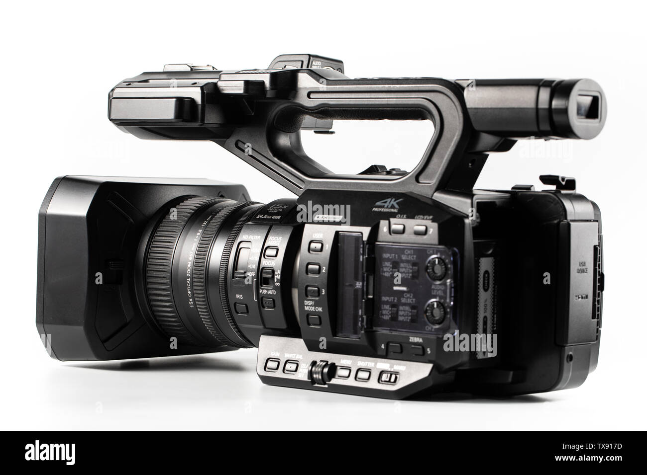 Hd video camera Cut Out Stock Images & Pictures - Alamy