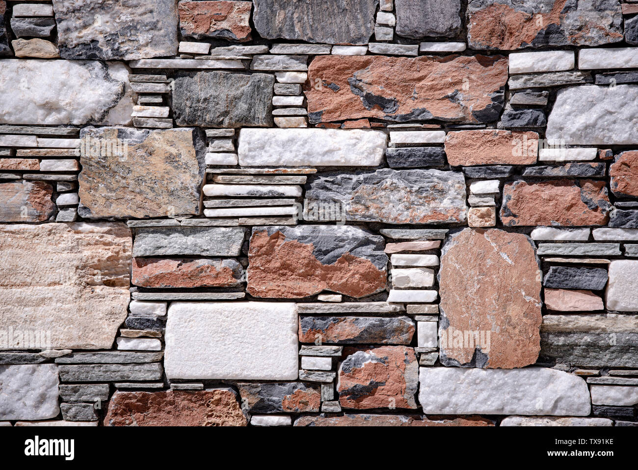 part of a stone wall Stock Photo - Alamy